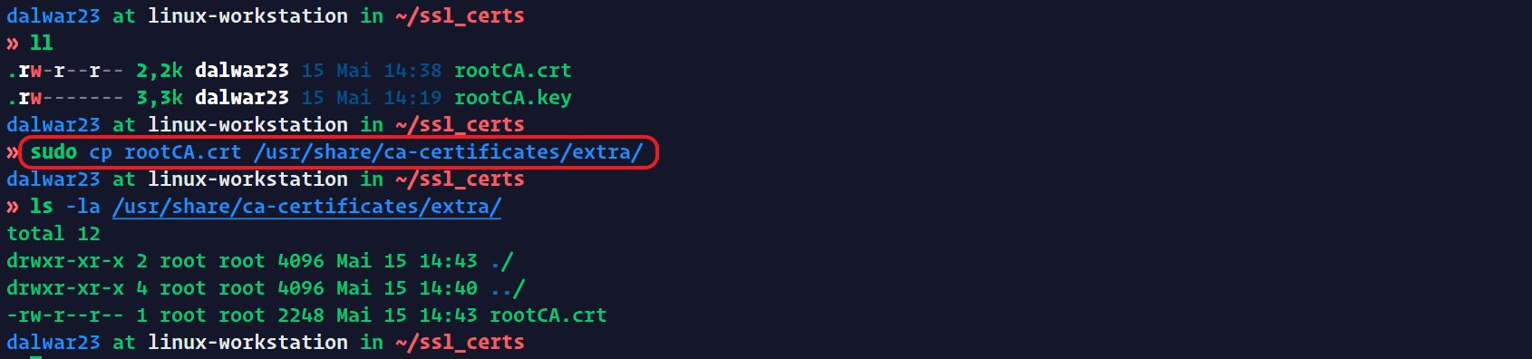How To Install Root Or CA Certificate In Ubuntu Dalwar Hossain